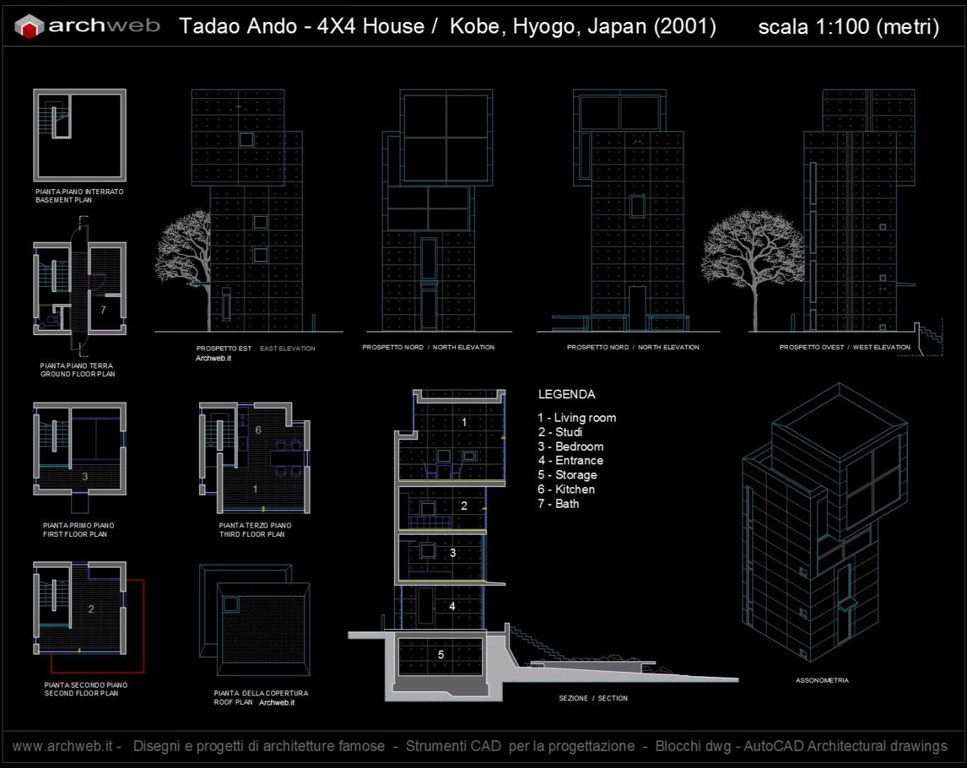 Row House Exterior SketchUp - Study Design